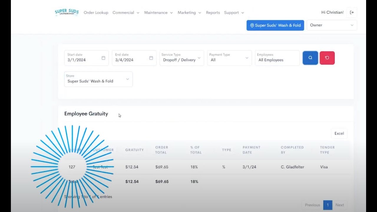Curbside Laundries Franchise Mode - Curbside