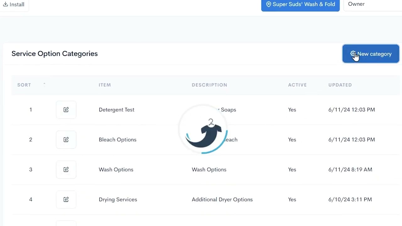 New Service Options for a Customized Laundry Experience